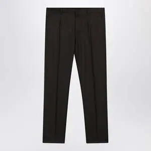 Dolce & Gabbana Wool Trousers - Brown