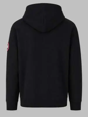 Canada Goose Felpa Con Patch Logo E Cappuccio