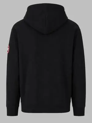 Canada Goose CANADA GOOSE Hooded Sweatshirt With Logo Patch Black