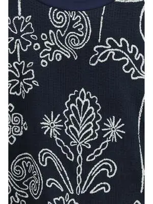 Giorgio Armani Cotton T-shirt With All Over Pattern