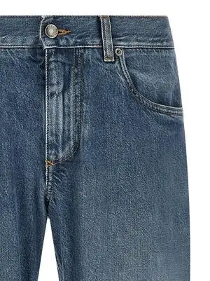 Dolce & Gabbana Heraldic Embroidery Jeans