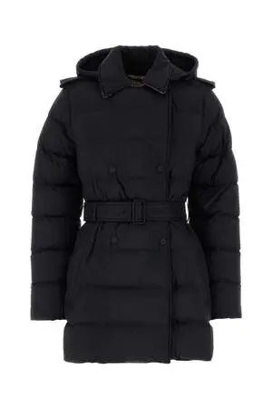 Burberry Nylon Down Jacket - Blue