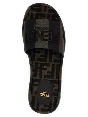 Fendi Sunshine' Sandals - Brown
