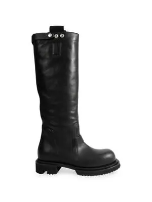 Rick Owens Leather Boots - Multicolor