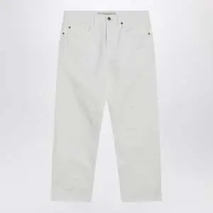 GOLDEN GOOSE Cotton Trousers - White