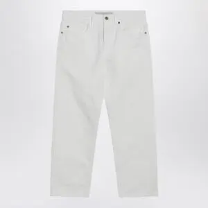 GOLDEN GOOSE Cotton Trousers - White