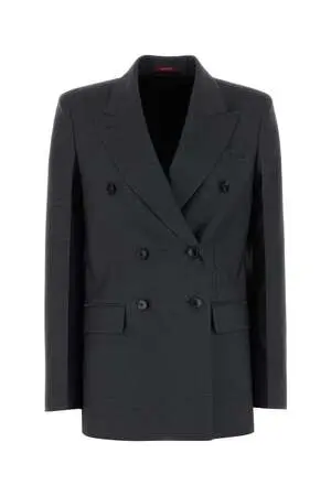 Gucci Graphite Wool Blazer - Gray