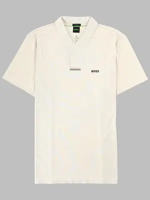 BOSS Polo Con Logo - Cream
