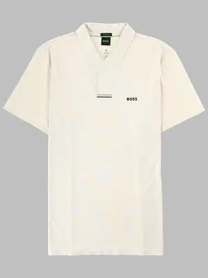 BOSS Polo Con Logo - Cream