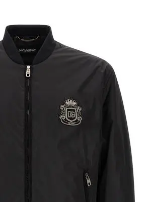 Dolce & Gabbana Dg' Patch Bomber Jacket