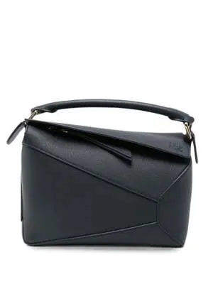 Loewe Puzzle Edge Small Leather Handbag - Multicolor