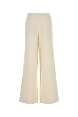Gucci Ivory Cotton Blend Joggers - White