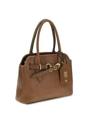 Miu Miu Aventure Handbag - Brown