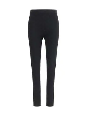 Gucci Elastic Gg Jacquard Leggings - Black