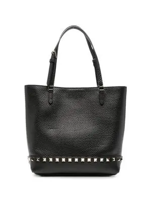 Valentino Garavani Rockstud Leather Tote - Multicolor