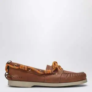GOLDEN GOOSE Cruise Loafer In Tobacco Leather - Brown