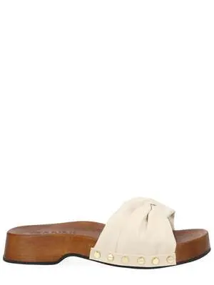 GANNI Zoccolo Tia Fairy - Cream