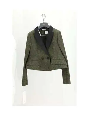 Dior Tweed Light Jkt - Green