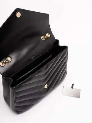 Saint Laurent Loulou Large Messenger Bag - Multicolor
