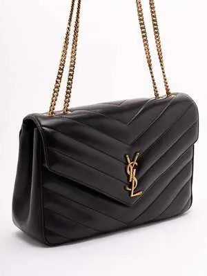 Saint Laurent Loulou Large Messenger Bag - Multicolor