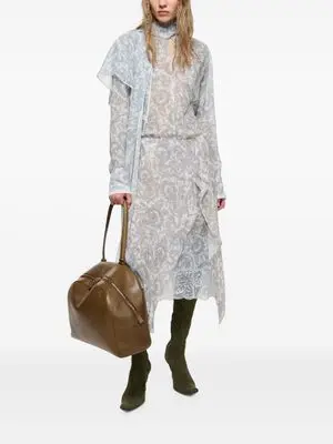 Acne Studios Paisley Print Silk Shirt