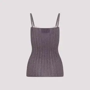 Valentino Garavani Metallic Viscose Camisole