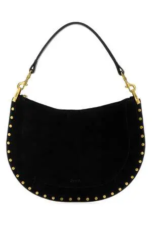 Isabel Marant Étoile Suede Oskan Shoulder Bag - Black