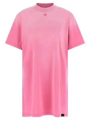 COURREGES Solarized T-shirt' Dress