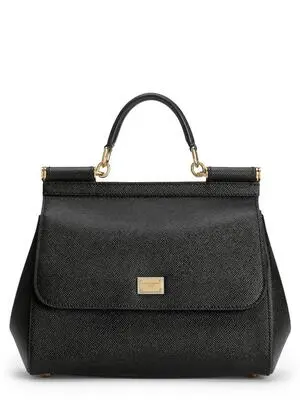 Dolce & Gabbana Borsa A Mano Sicily Large - Black
