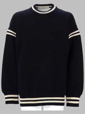 GOLDEN GOOSE Maglione Boxy - Blue