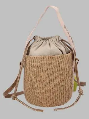 Chloé Borsa A Secchiello Woody Small - Cream