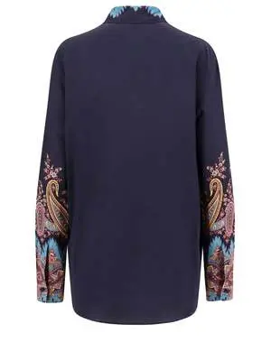 Etro Camicia Con Stampa Floreale
