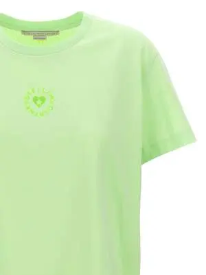 Stella McCartney Iconic Mini Heart T-shirt - Green
