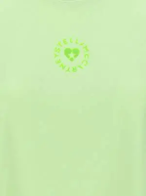Stella McCartney Iconic Mini Heart T-shirt - Green