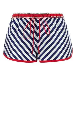 Gucci Printed Silk Shorts - Multicolor