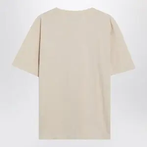 Valentino Garavani Butter-colored Â€œmade In Â€ T-shirt - Cream