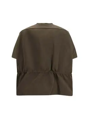 Rick Owens Satin Jacket - Brown