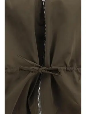 Rick Owens Satin Jacket - Brown