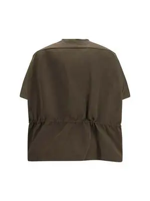 Rick Owens Satin Jacket - Brown