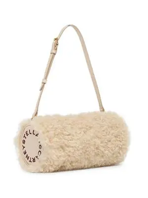 Stella McCartney Logo Shearling Pouch - Multicolor
