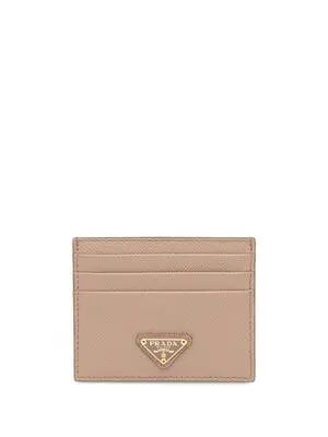 Prada Leather Credit Card Case - Multicolor