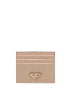 Prada Leather Credit Card Case - Multicolor
