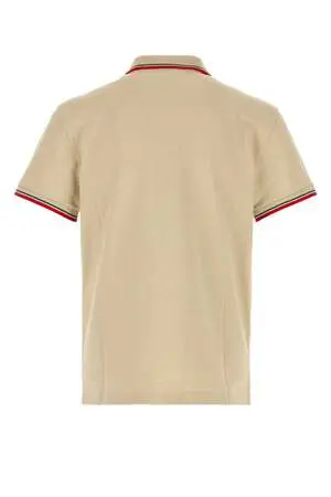 Gucci Beige Stretch Piquet Polo Shirt
