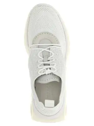 FERRAGAMO Nima Technical Knit Sneakers - White