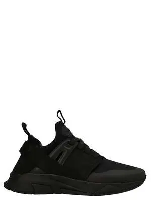 TOM FORD Logo Techno Sneakers - Black