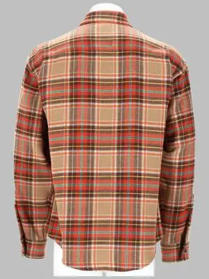 Dsquared2 Plaid Military Shirt - Cream