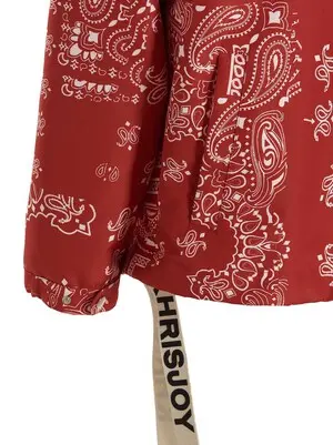 Khrisjoy Bandana Hood Nylon Windbreaker Jacket