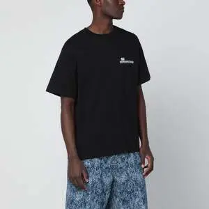 AWAKE NY Cotton T-shirt With Logo - Black