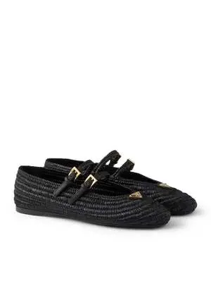 Prada Crochet Ballerinas