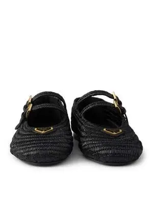 Prada Crochet Ballerinas